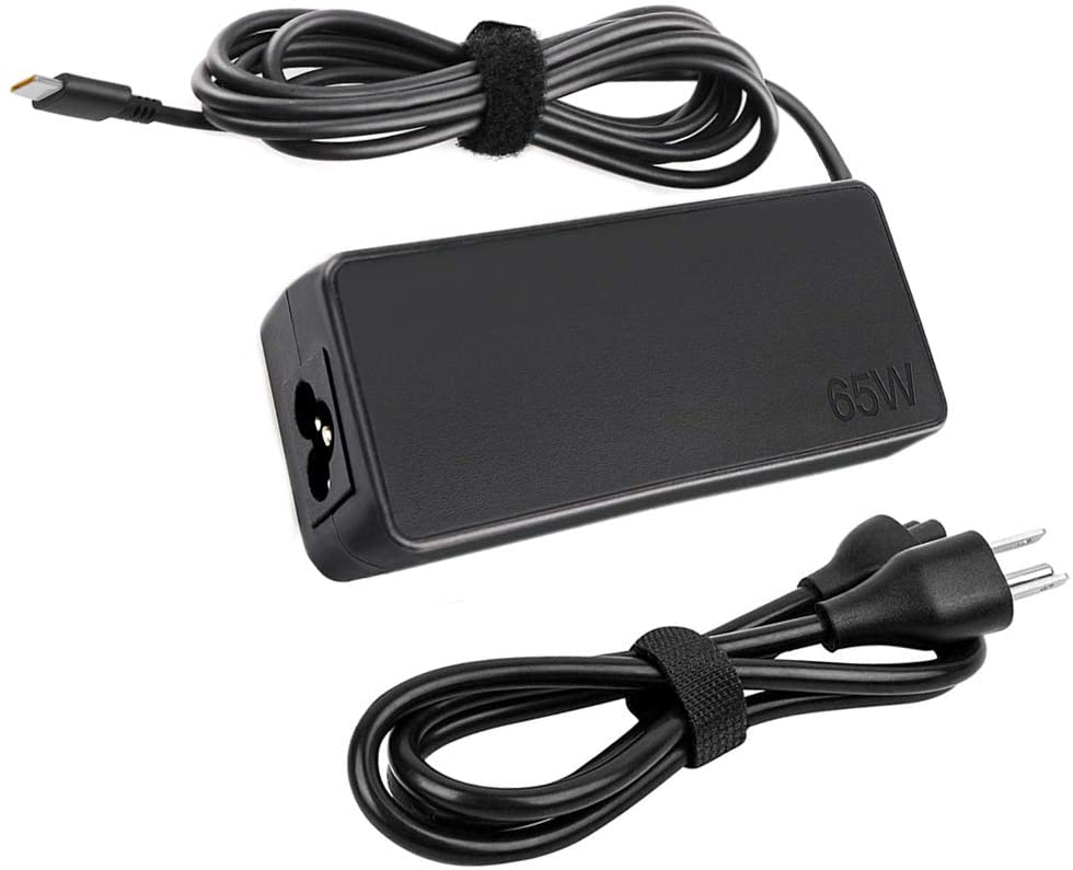 65W USB-C Type C AC Charger for Lenovo ThinkPad T480 T580 T580s ...