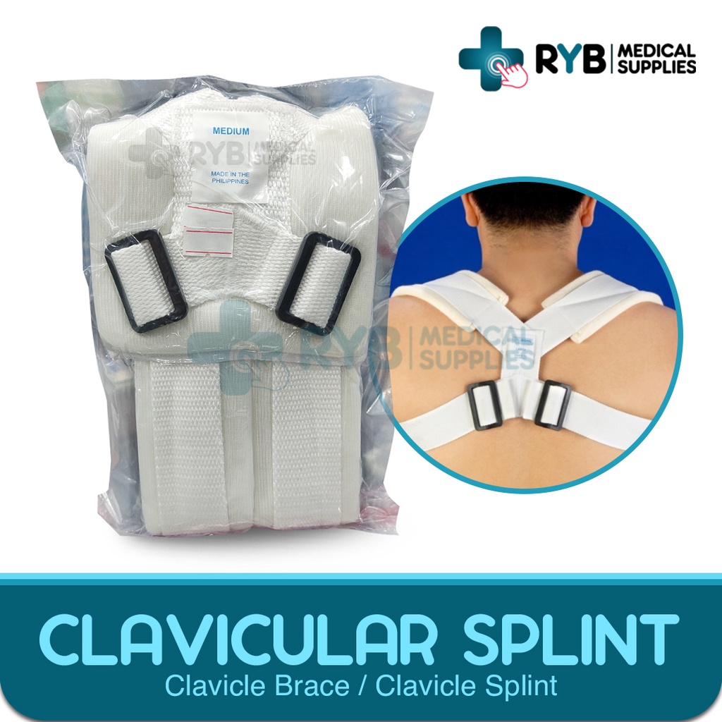 Clavicullar Padded Splint / Clavicle Splint / Clavicle Brace / Posture ...