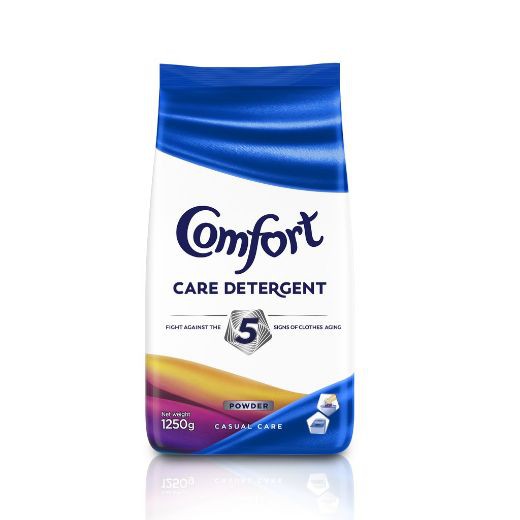Comfort Blue Powder Detergent Casual Care Pouch 1250g | Shopee Philippines