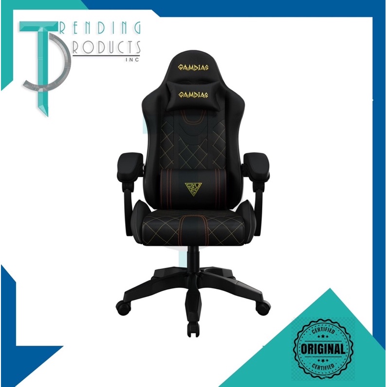 GAMDIAS Gaming Chair (Zelus E2) Available in 3 Colors (Black, Black Red ...