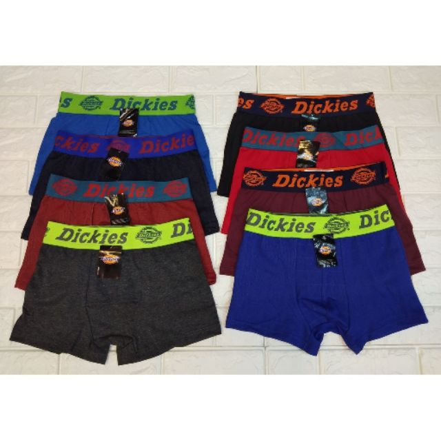 COD 12 Pieces dickies Men's boxer Brief | Shopee Philippines