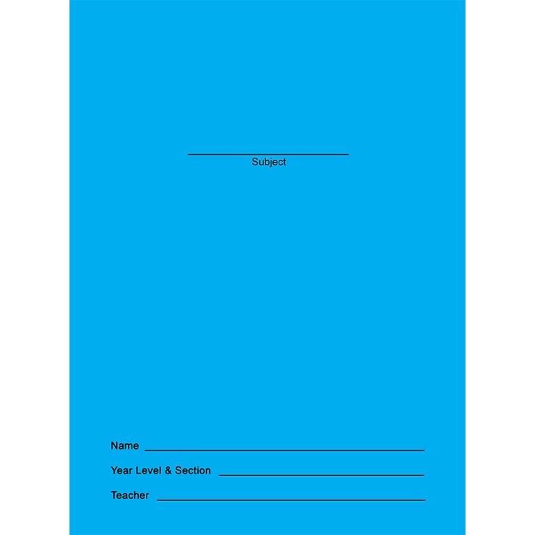 Pandayan Spiral Notebook (Blue, 80 Leaves, Stitched) | Shopee Philippines