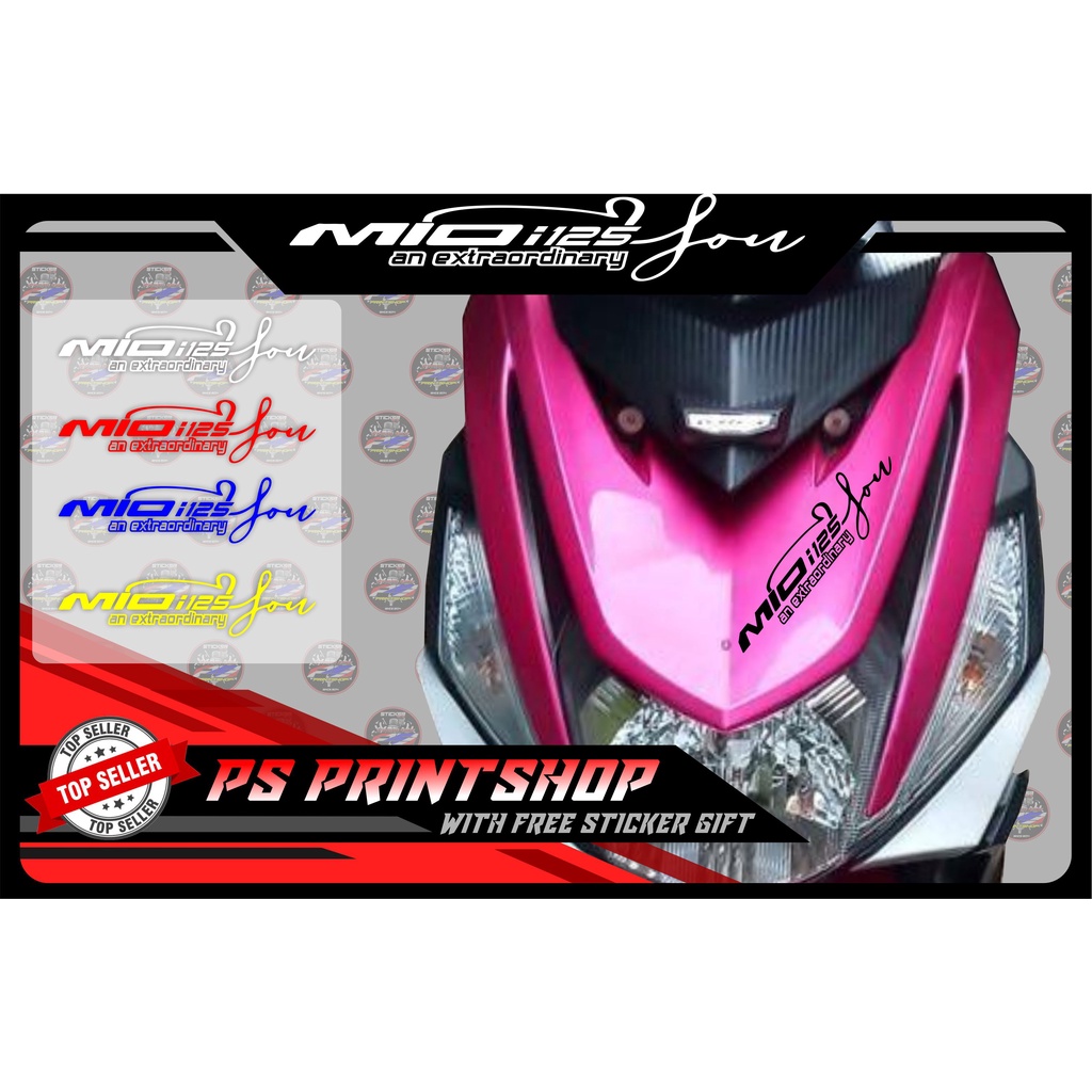 Mio an Extraordinary You Yamaha Signature Cut-out Sticker Decals ...