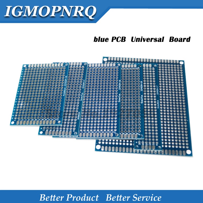 1pcs Double-Sided Protoboard Breadboard Universal Board blue PCB 2*8cm ...