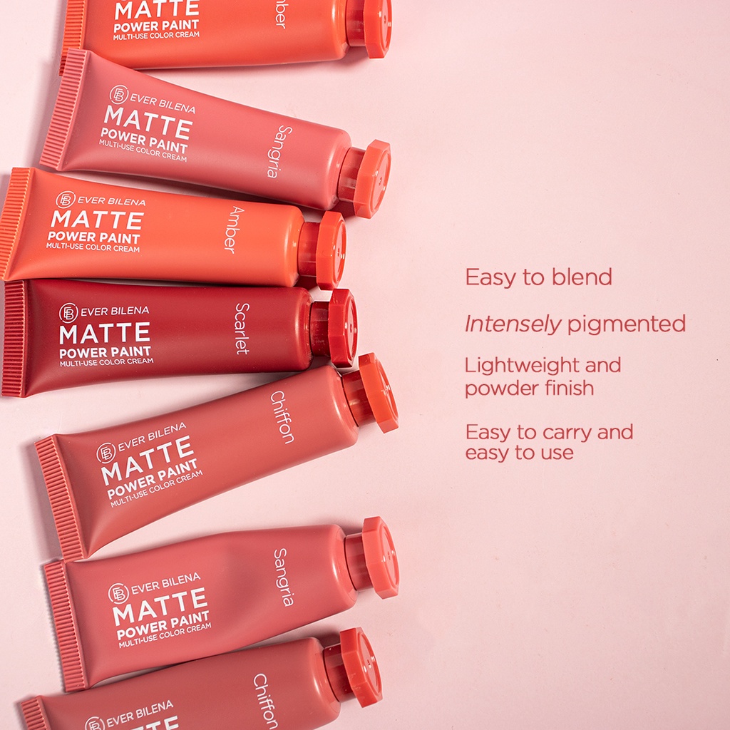 EB Matte Power Paint Multi use Color Cream [Lip Tint, Cheek Tint, Blush ...