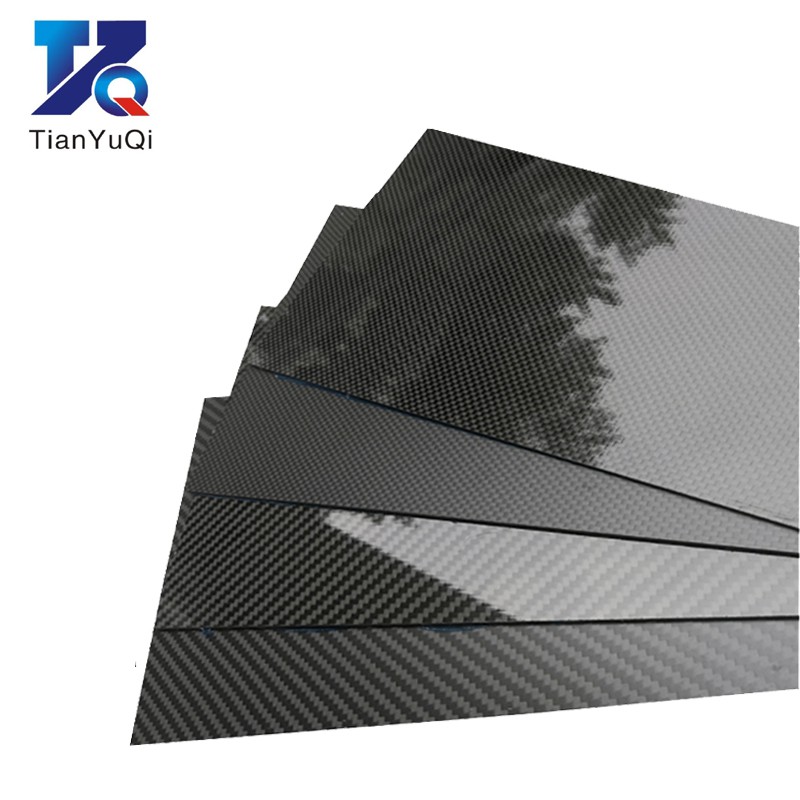 3K Carbon Fiber Plate 200x250mm 100%Pure Carbon Board 1mm 2mm 3mm 4mm ...