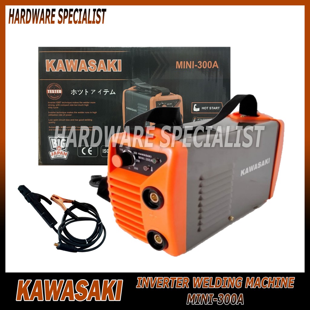 Mini Portable Inverter Welding Machine MINI-300A OR MINI-300 Kawasaki ...
