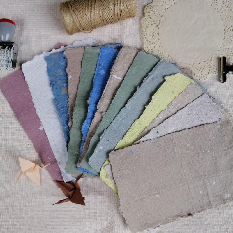 handmade papers (recycled) by artisun - 4 sizes | Shopee Philippines