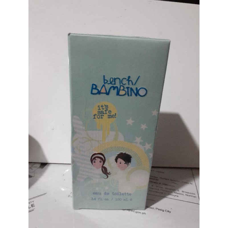 Cologne bench bambino jumbo | Shopee Philippines