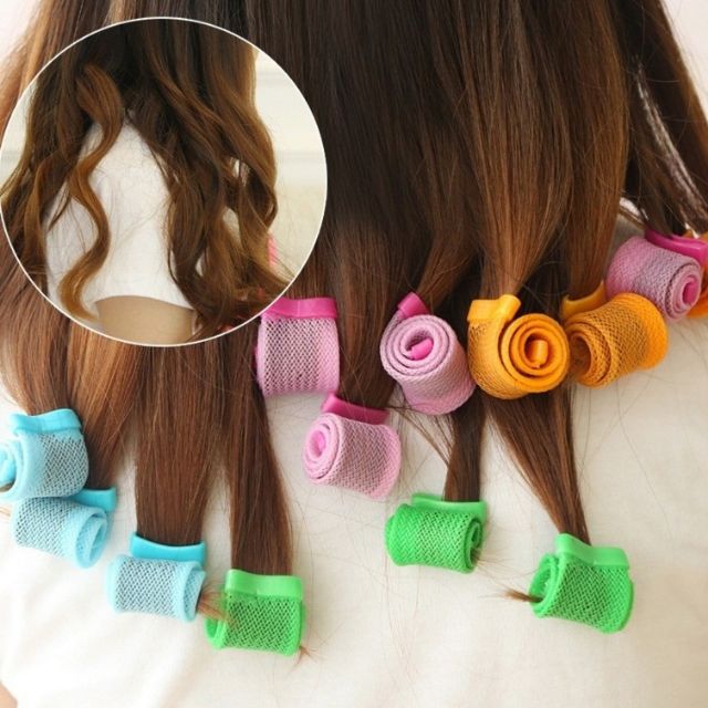 Easy curlers for short and long hair one pack with hook/tool (NO box ...