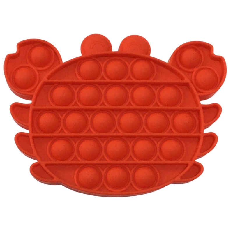 Red Crab Pop It Fidget Toy | Shopee Philippines