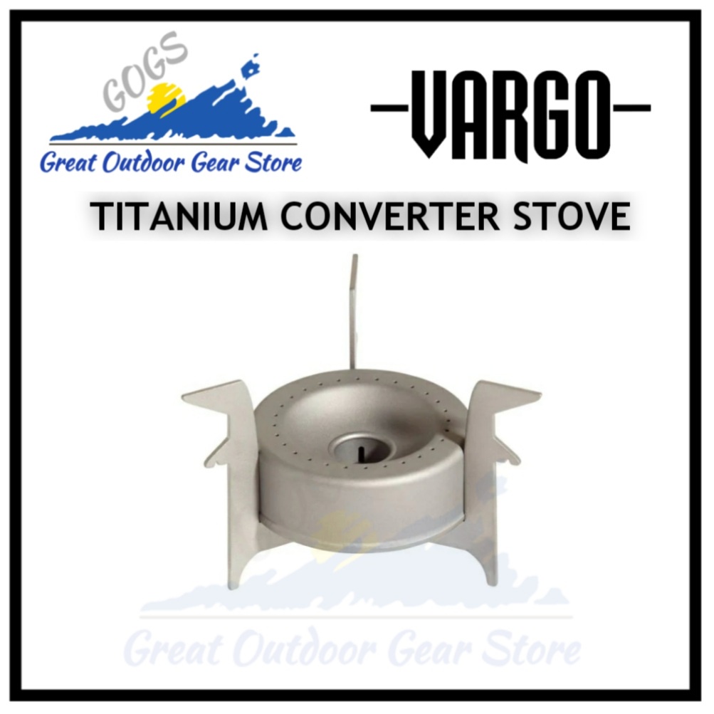 VARGO Titanium Converter Stove | Ultralight Outdoor Backpacking Camping ...