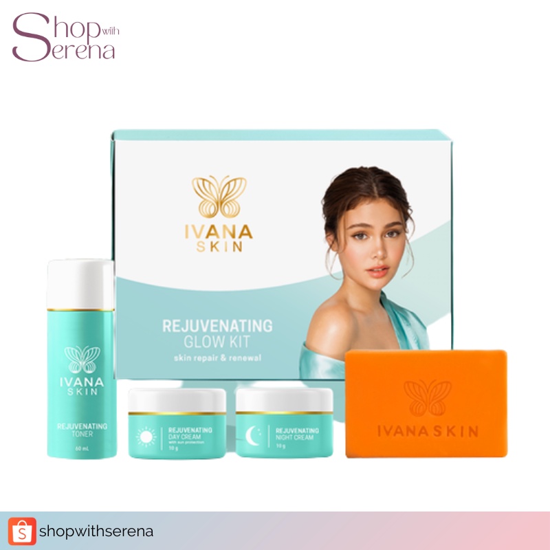 Ivana Skin Rejuvenating Glow Skin Repair and Renew Skin Whitening ...