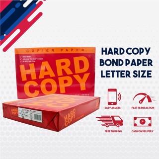 Hard Copy Bond Paper Short- A4 -Long Sizes 500pcs(1 Ream) | Shopee ...
