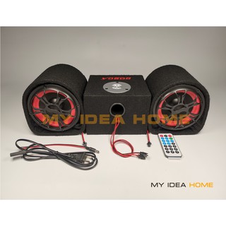 BOSCA 2.1 Bluetooth HI-FI Bass Power Amplifier speaker with remote ...