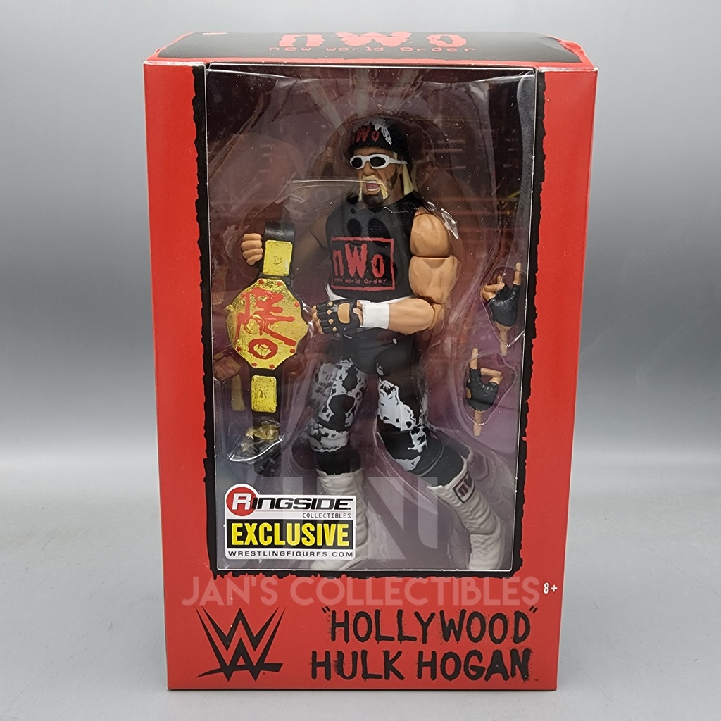 Mattel WWE Ringside Exclusive Elite Hollywood Hogan NWO Wolfpac ...
