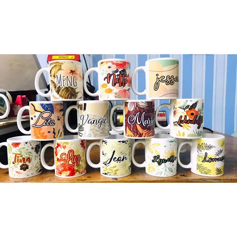 Personalized White Mugs | Shopee Philippines