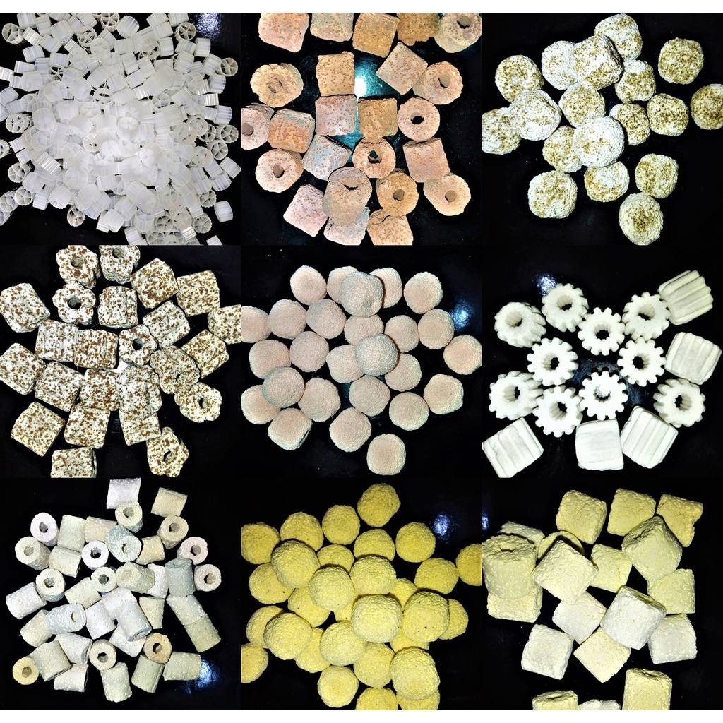 Biological Filter Media: Lava Ring / ceramic / Peppered Porous Ring ...