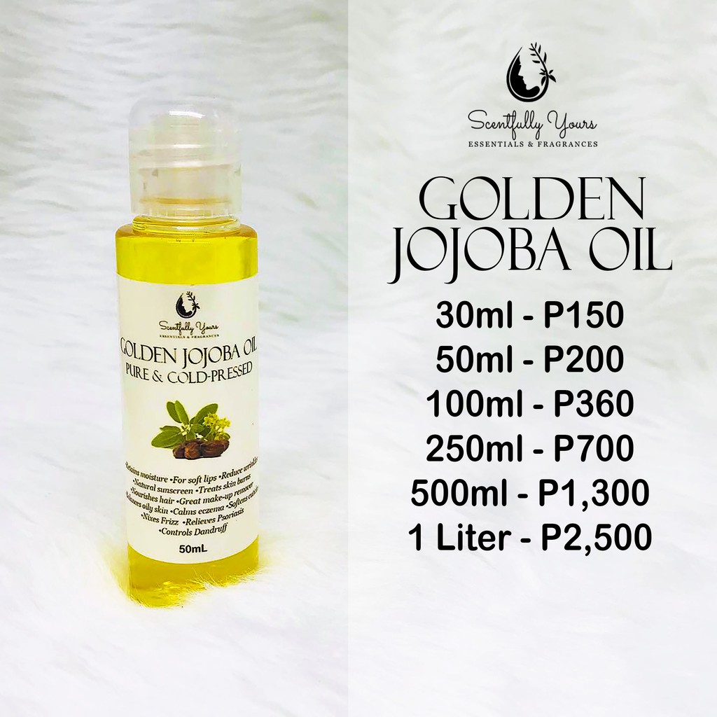 GOLDEN JOJOBA OIL - Carrier Oil (30ml - 100ml) | Shopee Philippines