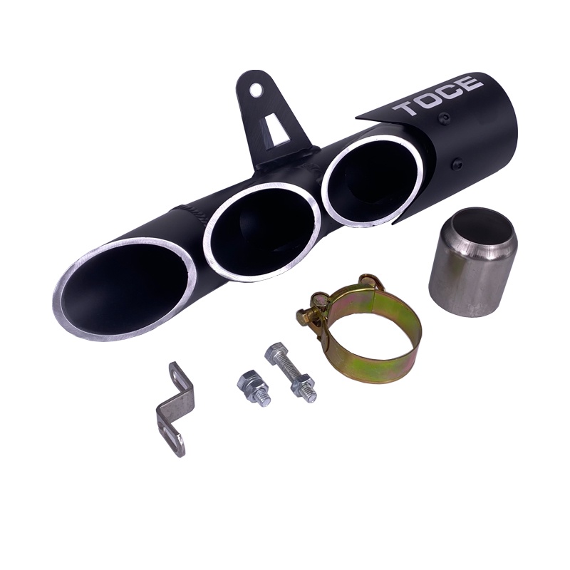 Fast shippping Motorcycle TOCE Exhaust Muffler Pipe Canister Pipe ...