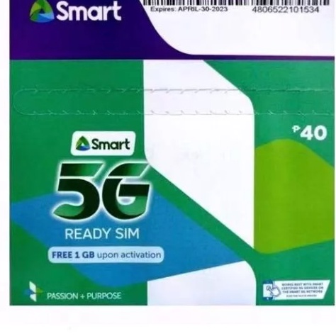 Smart Sim Card 5g prepaid tri-cut sim cards | Shopee Philippines