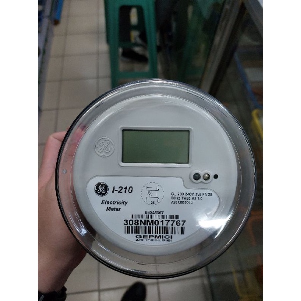 GE Digital Watthour Meter / Metro / Submeter Model I-210 2 Or 3 Wire ...