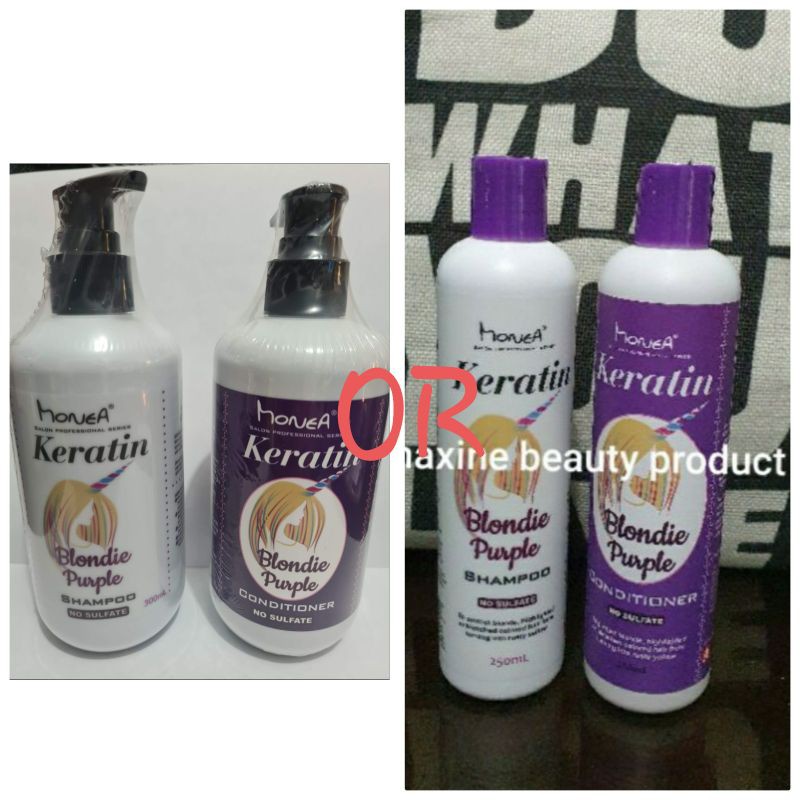 MONEA purple shampoo & conditioner 250 /300ml SET | Shopee Philippines