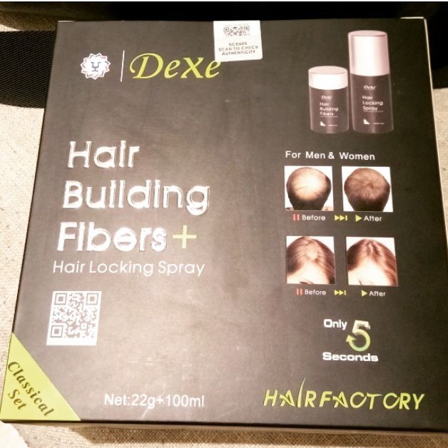 Dexe Hair Building Fiber Set (Original) | Shopee Philippines