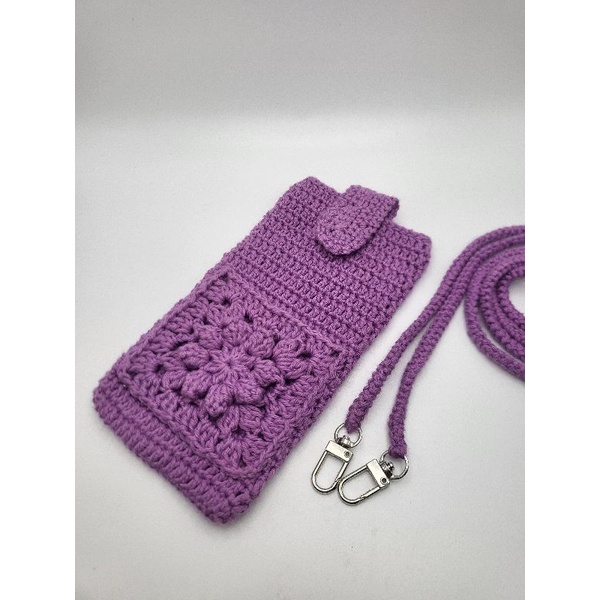 Crochet Phone Sling/ Pouch with Pocket | Shopee Philippines Crochet Phone Sling/ Pouch with Pocket | Shopee Philippines