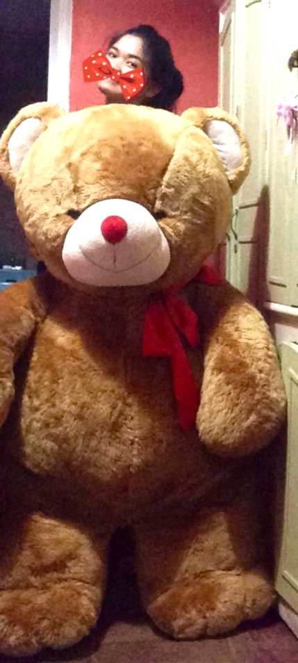Blue magic teddy bear human size price store