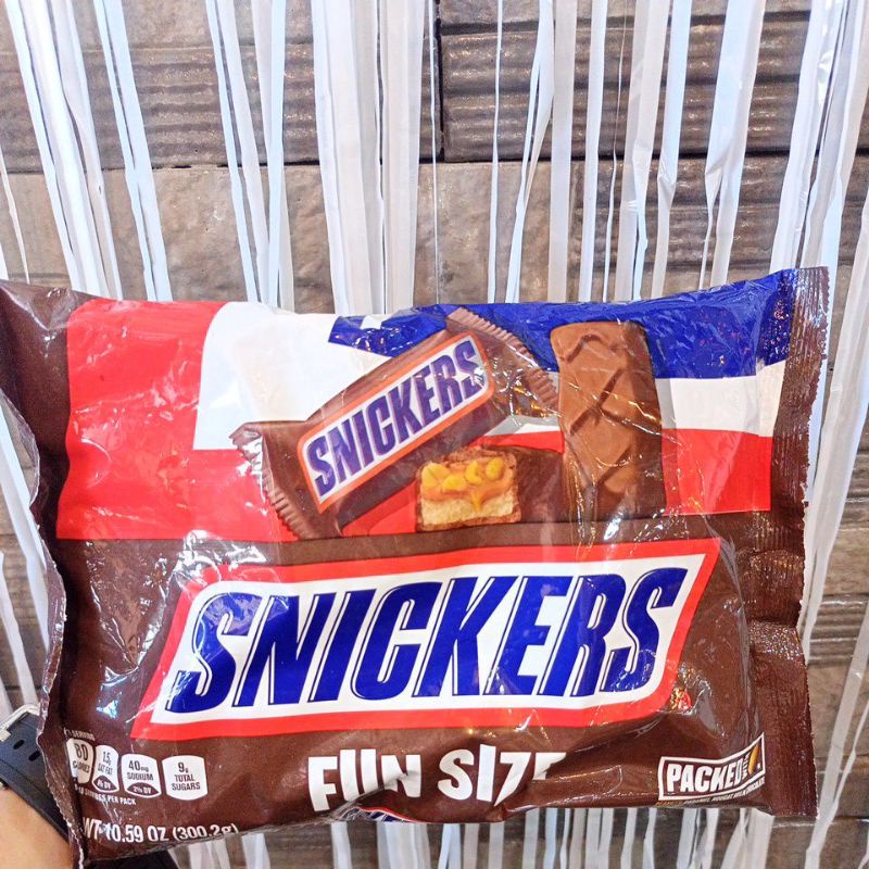 Snickers Fun Size 300g | Shopee Philippines