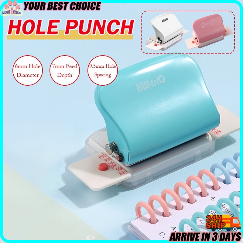 A4 Puncher 6-Hole Puncher Notebook Scrapbooking Binding Puncher For ...