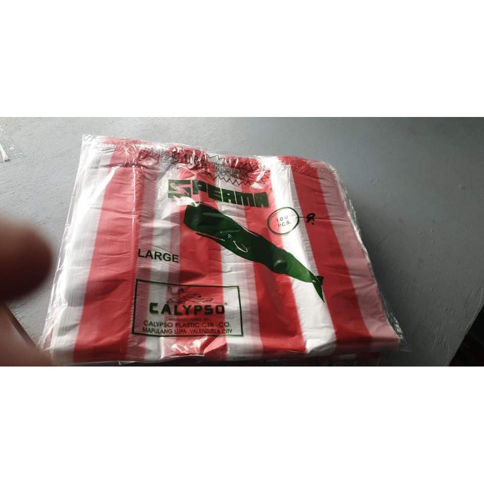 SPERMA STRIP PLASTIC SANDO BAG | Shopee Philippines