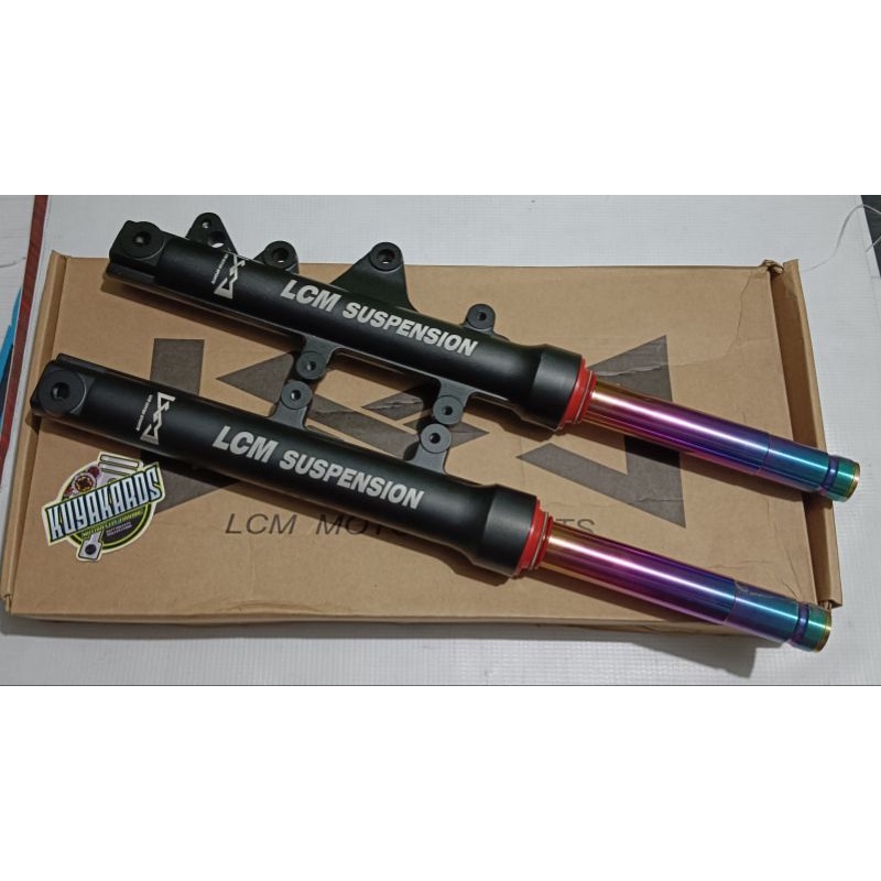 LCM FRONT SHOCK ABSORBER 27MM AEROX V1 V2 | Shopee Philippines