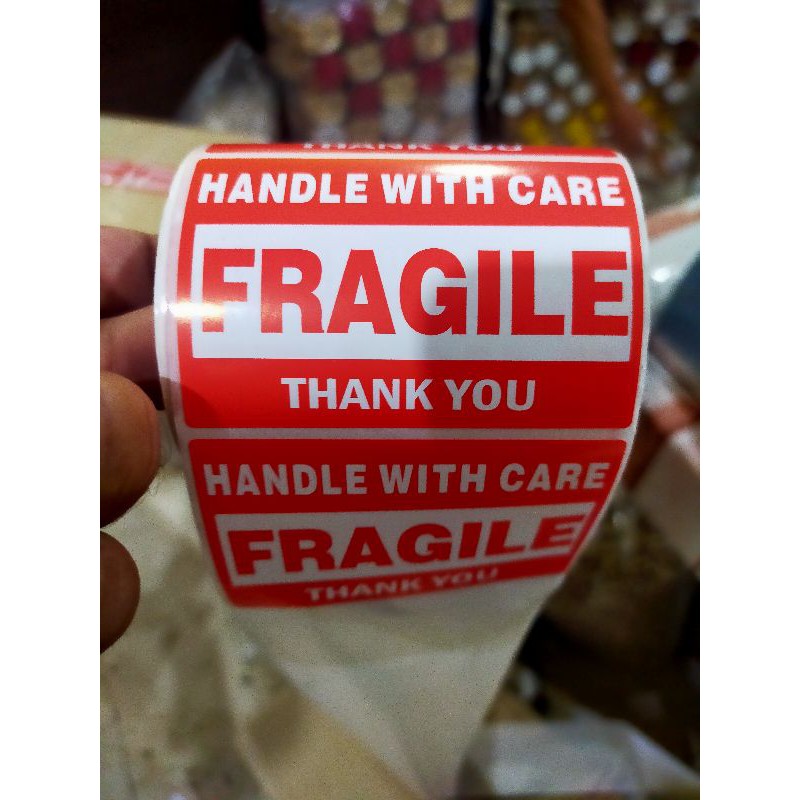 500 pcs Fragile Sticker | Shopee Philippines