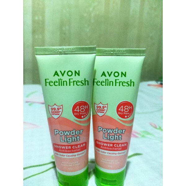 Avon Feeling fresh POWDER LIGHT (SHOWER CLEAN) | Shopee Philippines