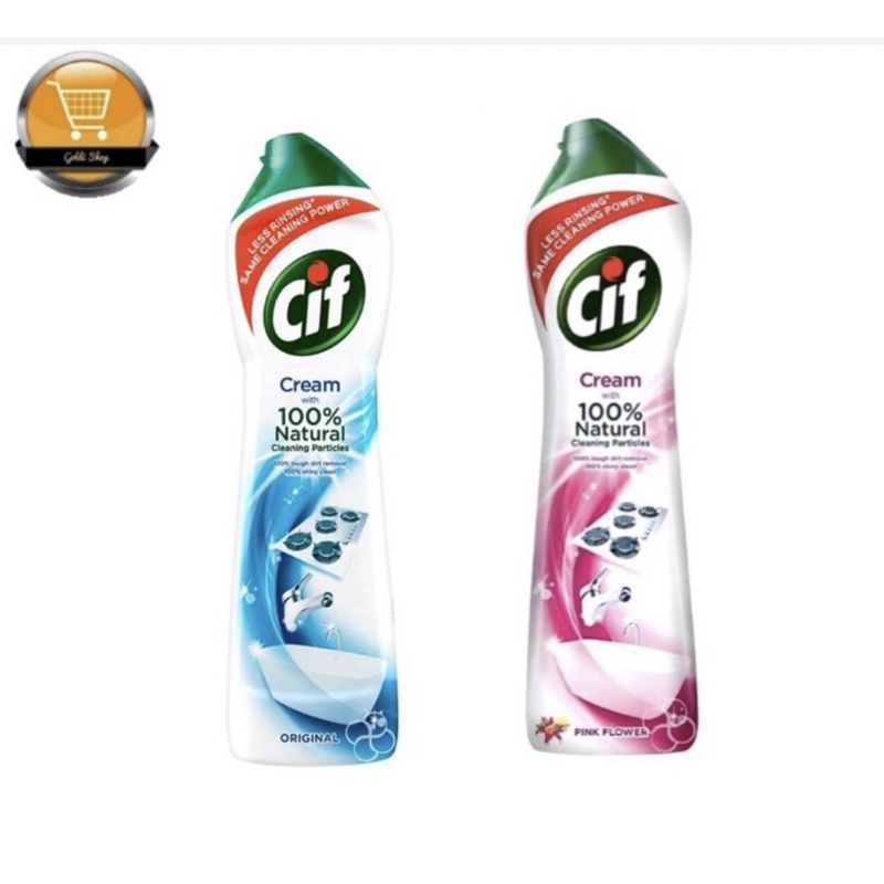 Cif Original/Pink Muti Purpose Cream Cleaner -500ml | Shopee Philippines