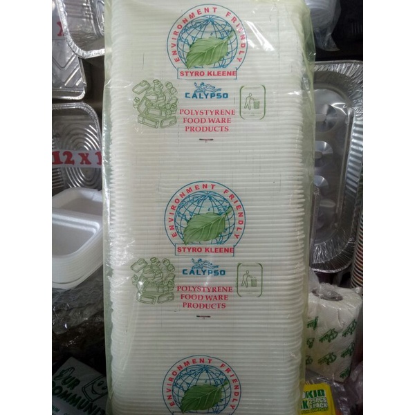 [100pcs] Disposable Styro Fruit Tray | Shopee Philippines