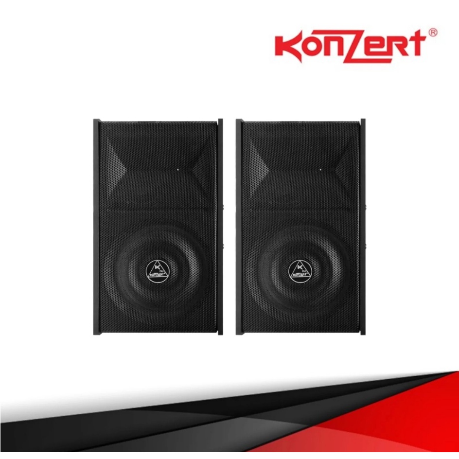 Konzert KS-455MK3 450W 3 Way Speaker System with Neo Horn Tweeter ...