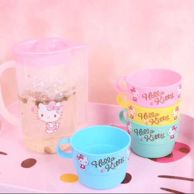 Cod hello kitty pitcher set | Shopee Philippines