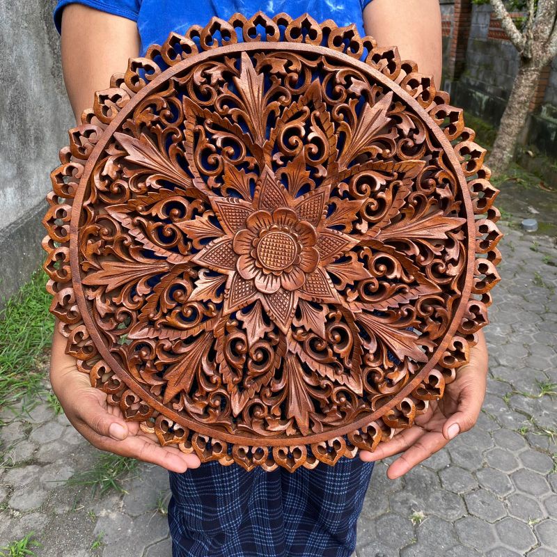Mandaladari Wood Wall Decoration SWAR | Shopee Philippines
