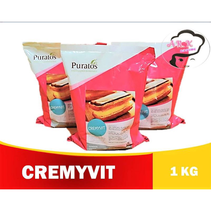 Puratos Cremyvit for Custard Cream filling premix 1kg | Shopee Philippines