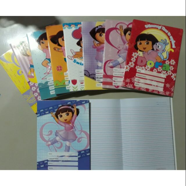 ♠COD♠Dora The Explorer Writing Notebooks 1 pcs | Shopee Philippines