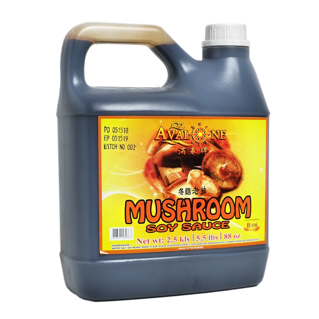 Mushroom Soy Sauce 2.5kgs FY Sons Avalone FYSAMSS01 | Shopee Philippines