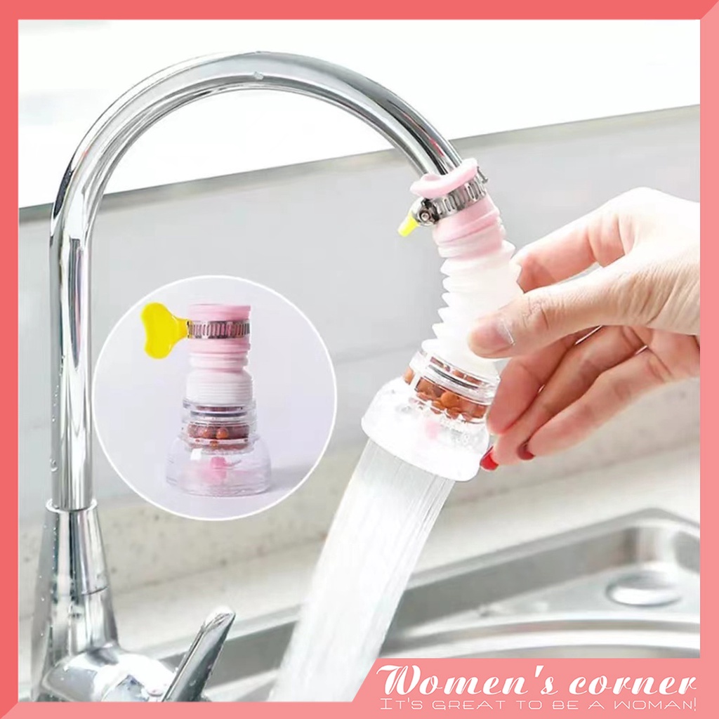 WM Faucet Rotating Drainer Faucet Filter Shower Kitchen Splash Proof ...