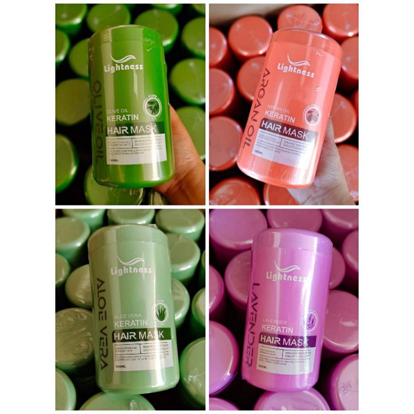 Lightness Keratin Hair Mask 1000ml LI-5913 | Shopee Philippines