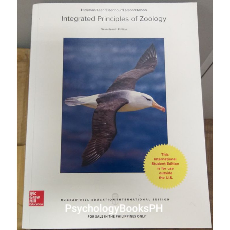 Integrated Principles of Zoology 17th ed | Shopee Philippines
