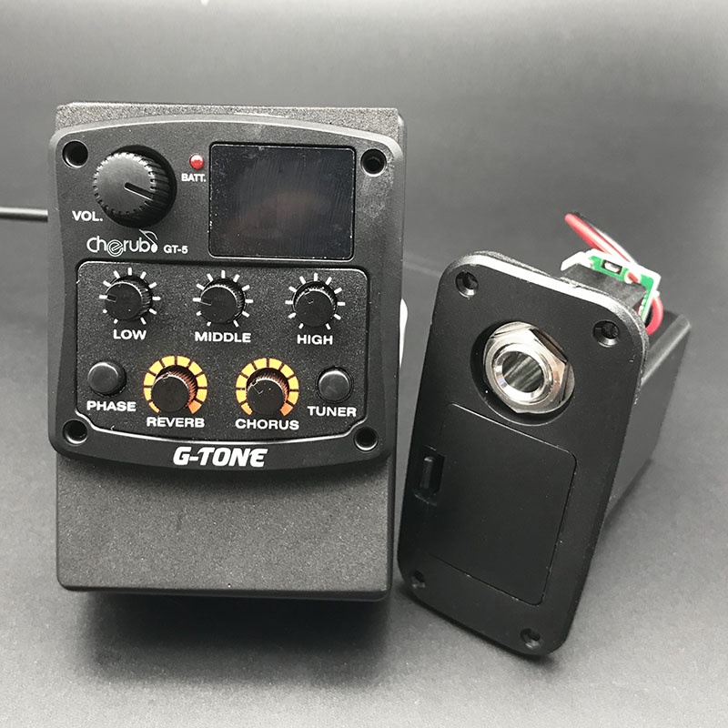 Cherub G-Tone GT-6/5/4/3 3-Band 4-band Acoustic Guitar Equalizer with ...