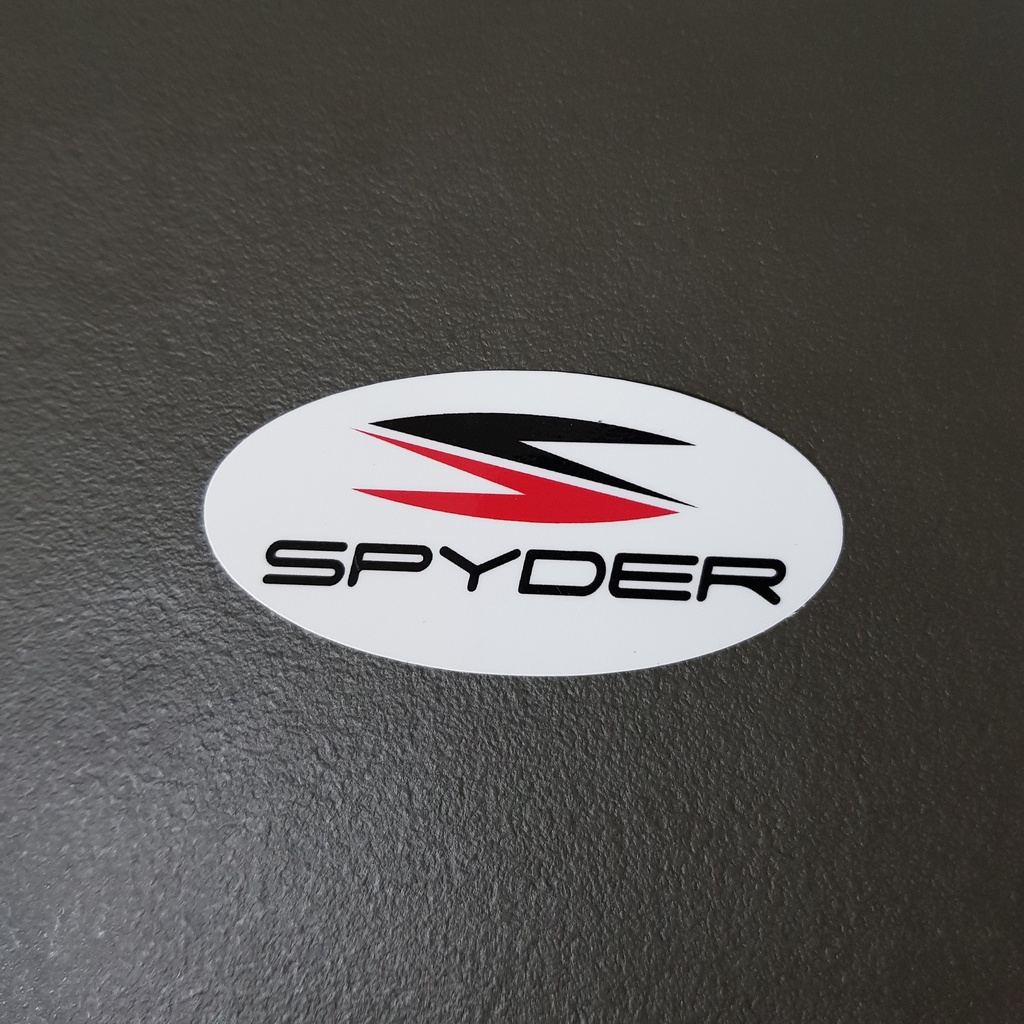 Vinyl Sticker - SPYDER, laminated sticker for motorcycle | Shopee ...