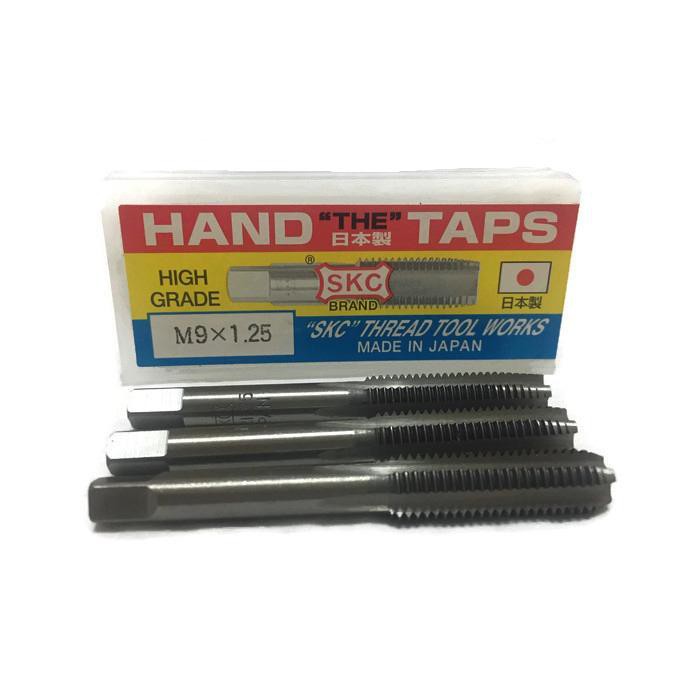 SKC 3 pc. Hand Tap Set M9x1.25 Made in Japan | Shopee Philippines